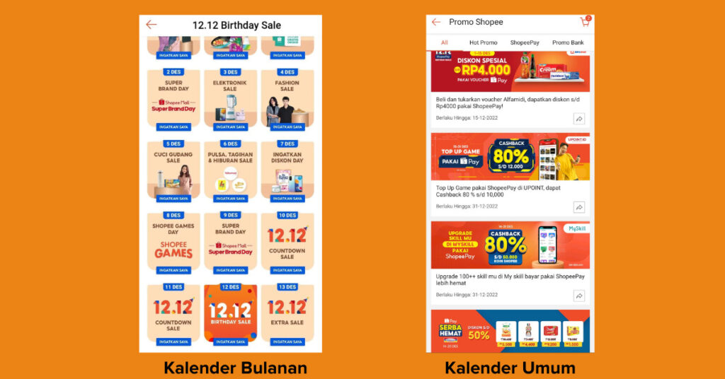 Cara Melihat Kalender Shopee untuk Dapat Promo Lewat Aplikasi dan Web ...