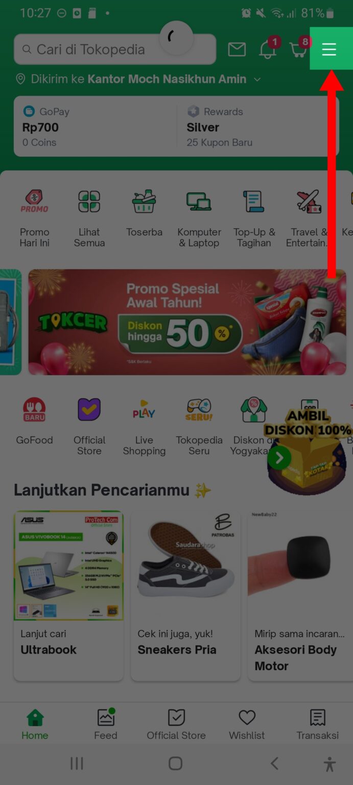 3+ Cara Top Up Tokopedia dengan Mudah - Plugin Ongkos Kirim