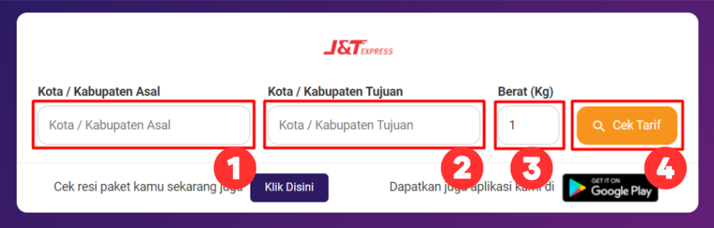 Nomor dan Alamat J&T Express Banda Aceh Lengkap - Plugin Ongkos Kirim