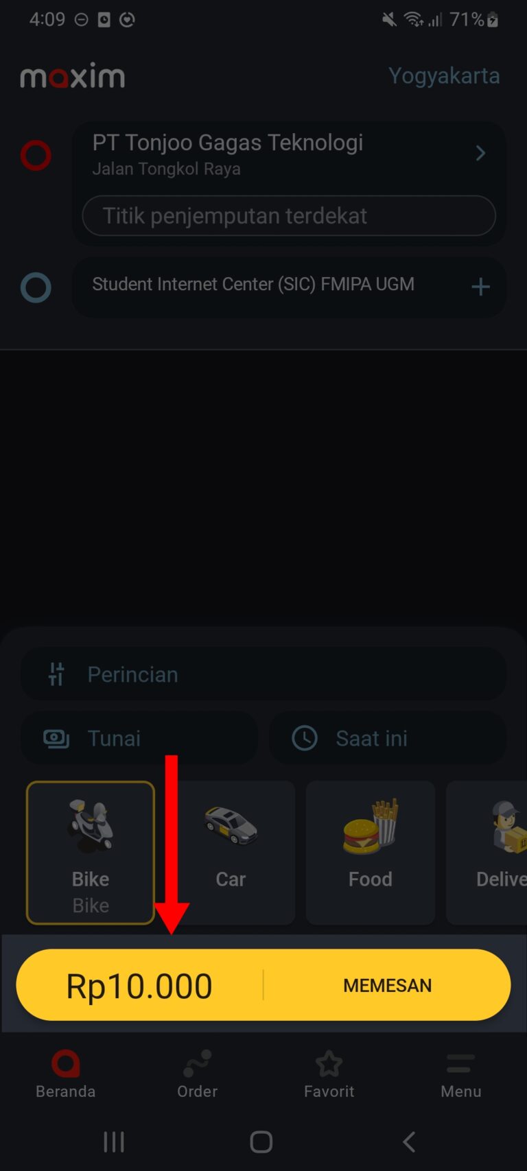 Cara Cek Tarif Maxim Motor dan Mobil per KM Terbaru - Plugin Ongkos Kirim