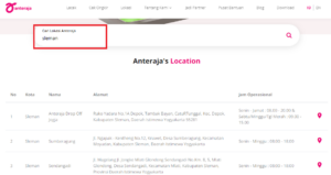 Cara Menemukan Kantor Anteraja Terdekat dari Lokasi Anda - Plugin Ongkos Kirim