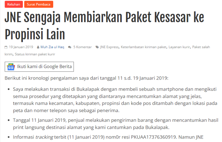 Misroute JNE: Pengertian, Penyebab, dan Cara Mengatasinya dengan Cepat ...
