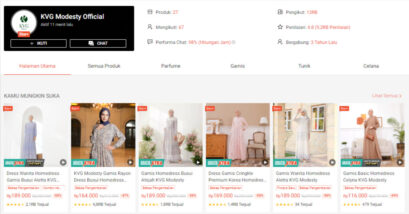 Rekomendasi Toko Gamis Murah di Shopee yang Kekinian - Plugin Ongkos Kirim