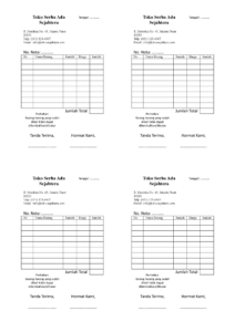 Unduh Template Nota Kosong Mudah Diedit dan Tambah Logo - Plugin Ongkos ...