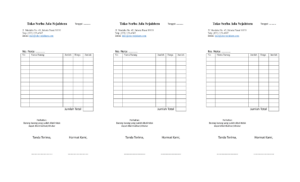 Unduh Template Nota Kosong Mudah Diedit dan Tambah Logo - Plugin Ongkos ...