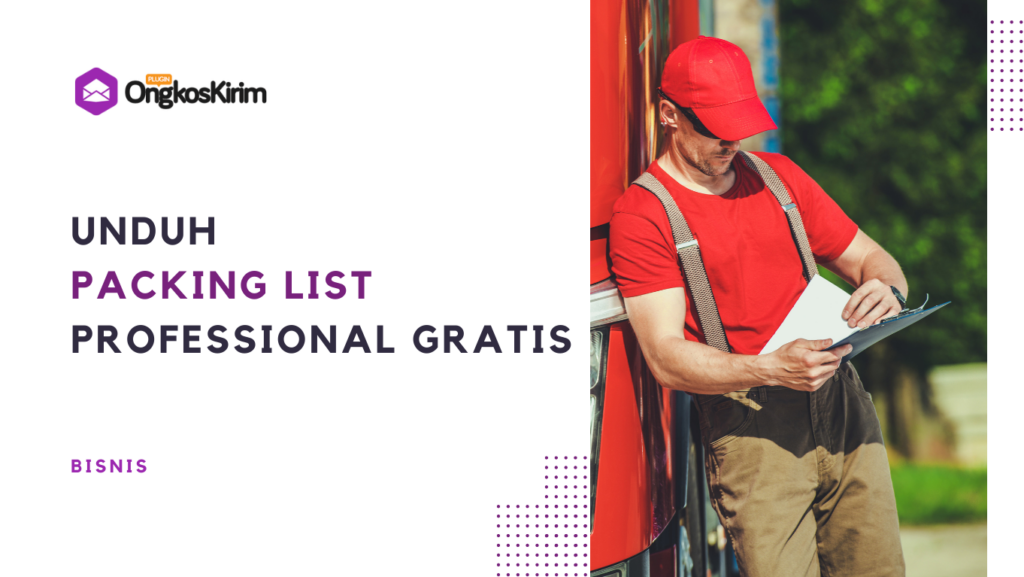 Unduh Packing List Template Professional Untuk Bisnis Anda Gratis ...