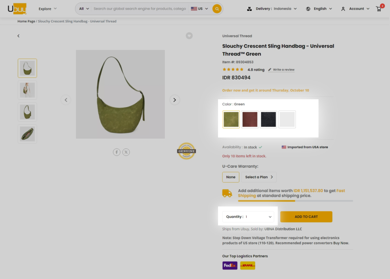 Cara Belanja di Ubuy, Cepat Sampai Pakai Super Express Shipping - Plugin Ongkos Kirim