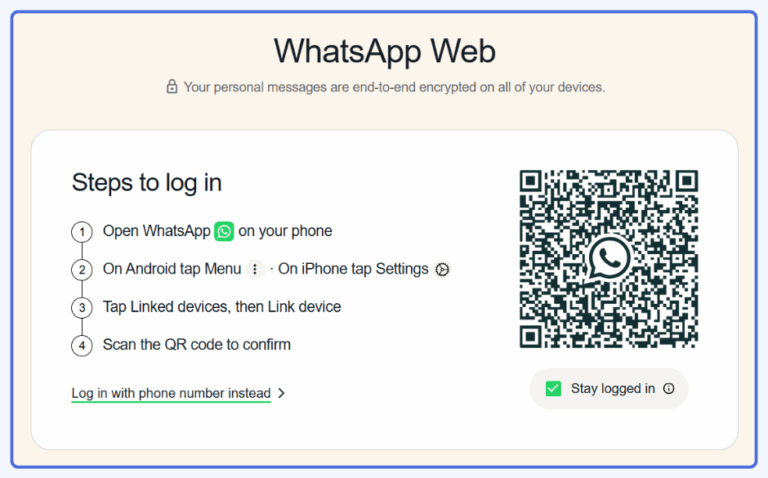 Cara Login WhatsApp Web di Laptop dengan Mudah - Plugin Ongkos Kirim